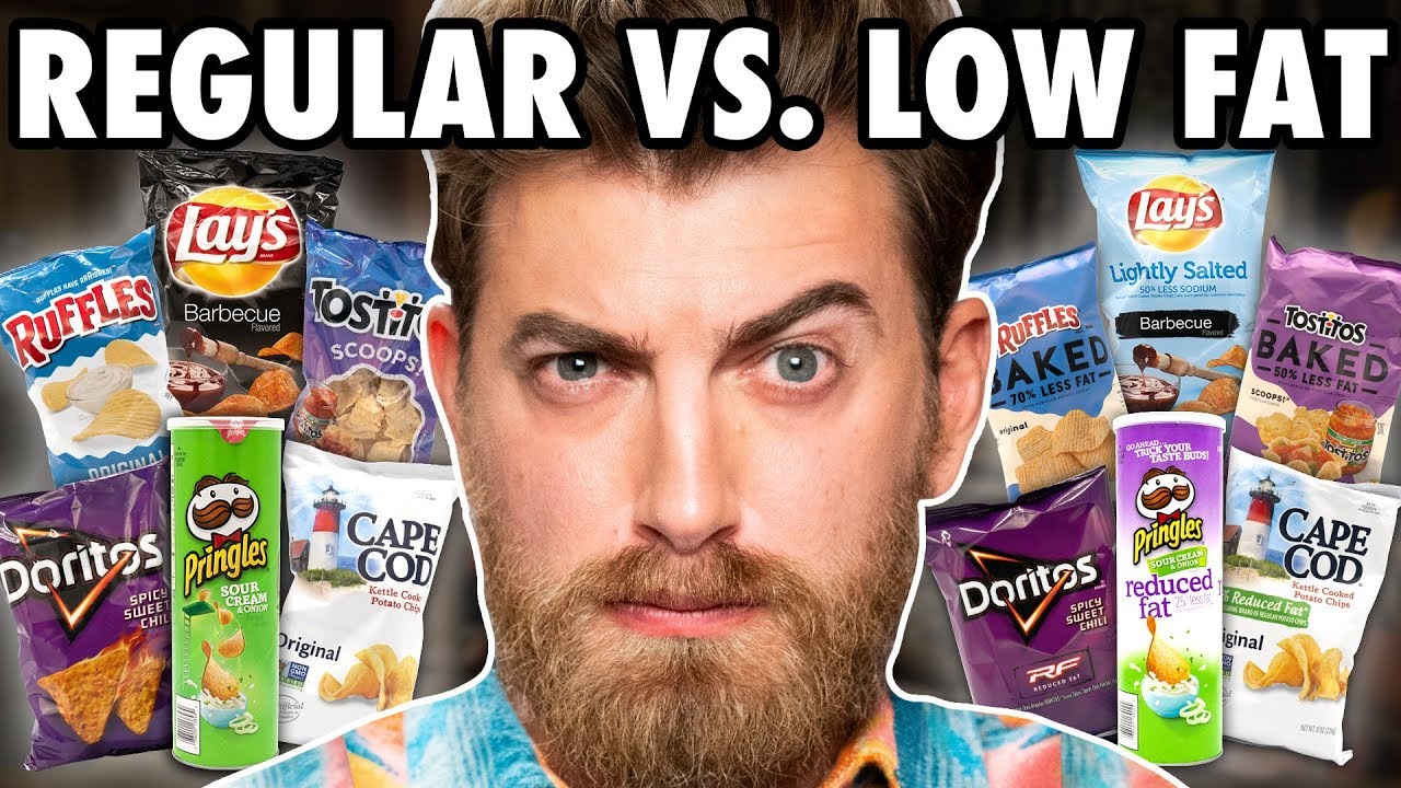 Low Fat vs. Regular Chips with Rhett and Link ~ The Hannah Report